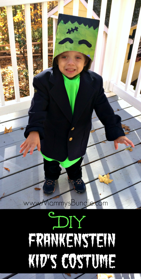 DIY Frankenstein Halloween Costume for Kids - Mommy's Bundle